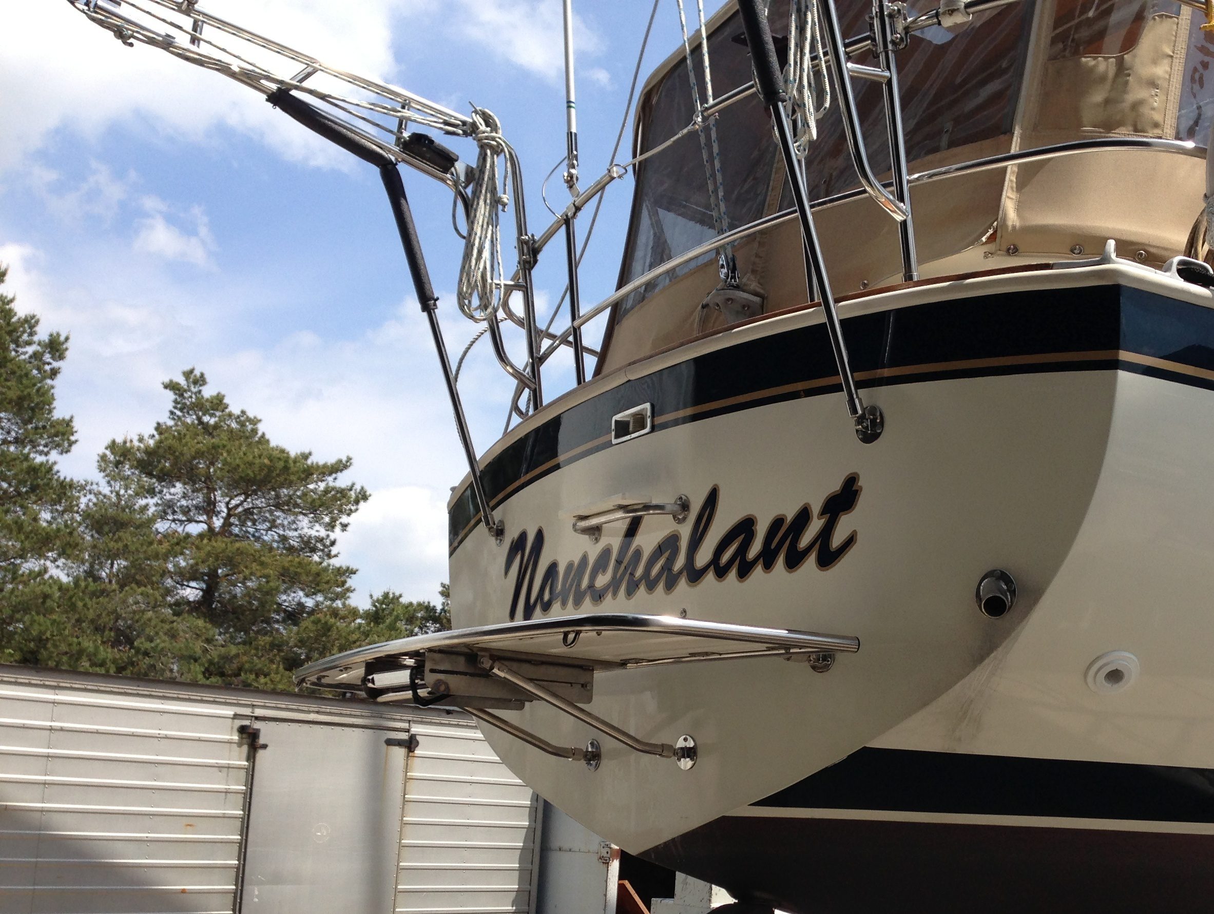 Sailboat Davit Systems | Stainless Outfitters Inc